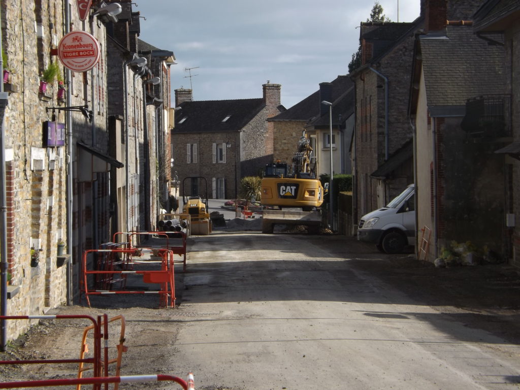 Les travaux en cours - Dourdain
